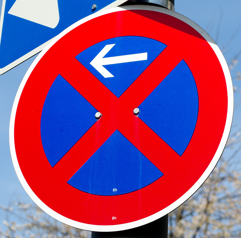 Bild: Verkehrsschild: Parkverbot | Find das Bild